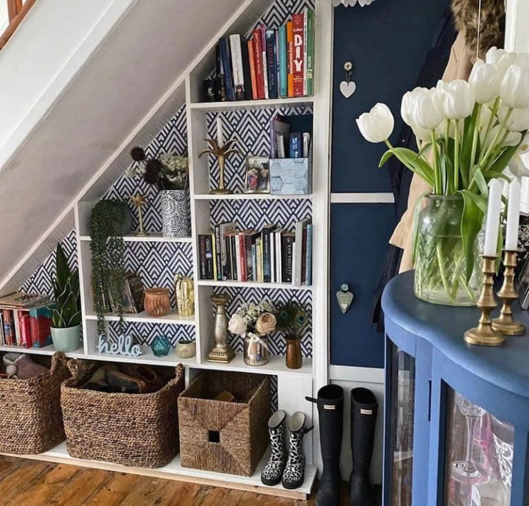 10 cách tận dụng gầm cầu thang trống để tối ưu diện tích